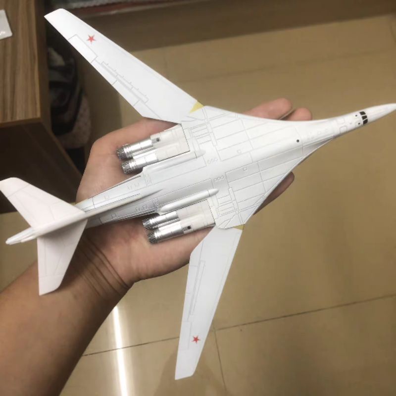 Russian TU-160 Blackjack swan Bomber Diecast display model 1/200 ...