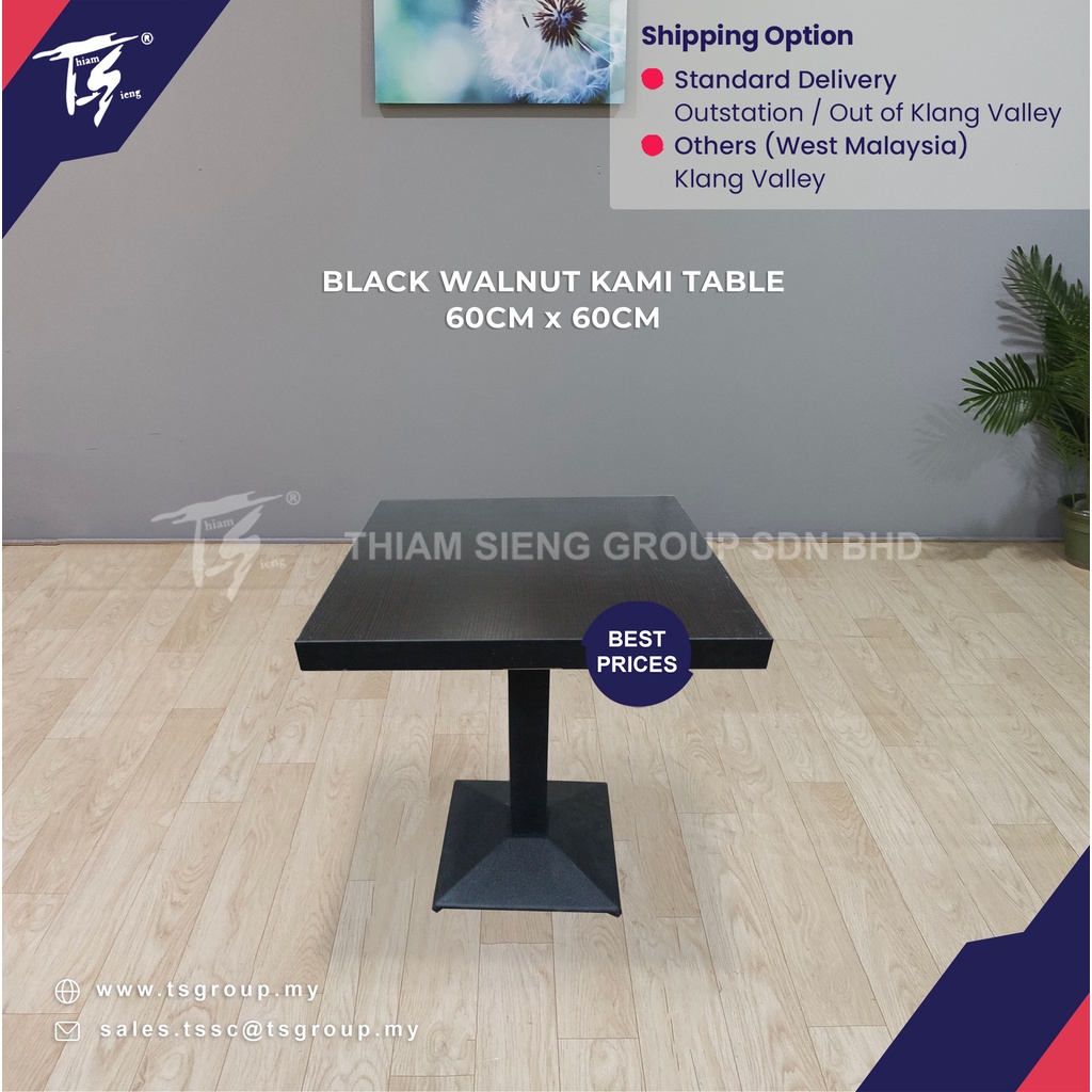 TSBRILLIANT Kami Table 60 x 60cm | Shopee Malaysia