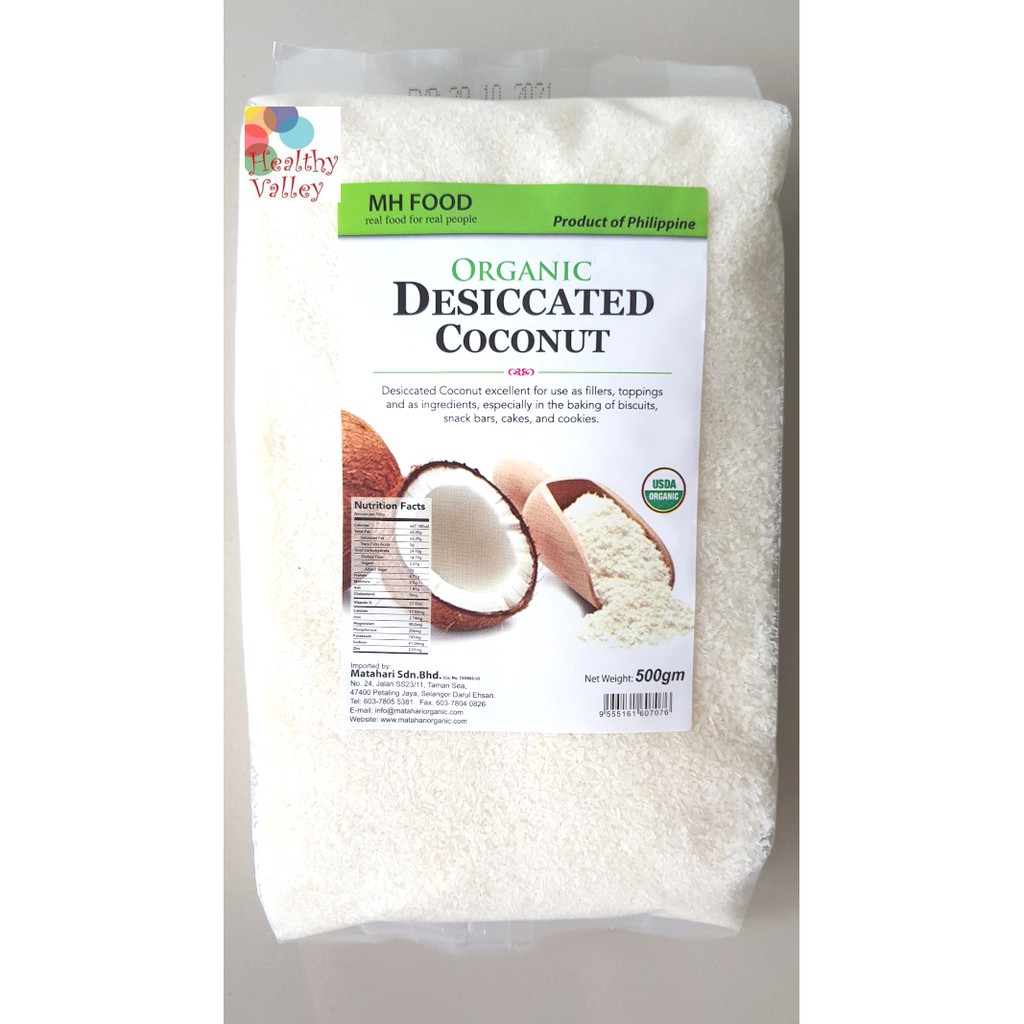 MH Food Organic Desiccated Coconut 500g📣 | Shopee Malaysia