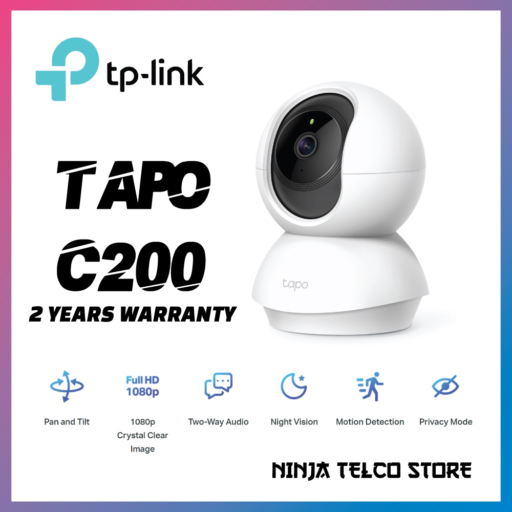 TP-Link Tapo C200/ TC70 /TC60/ C100/C110/ C210 /C310 HD Wifi Home Camera with Amazon Safety ...
