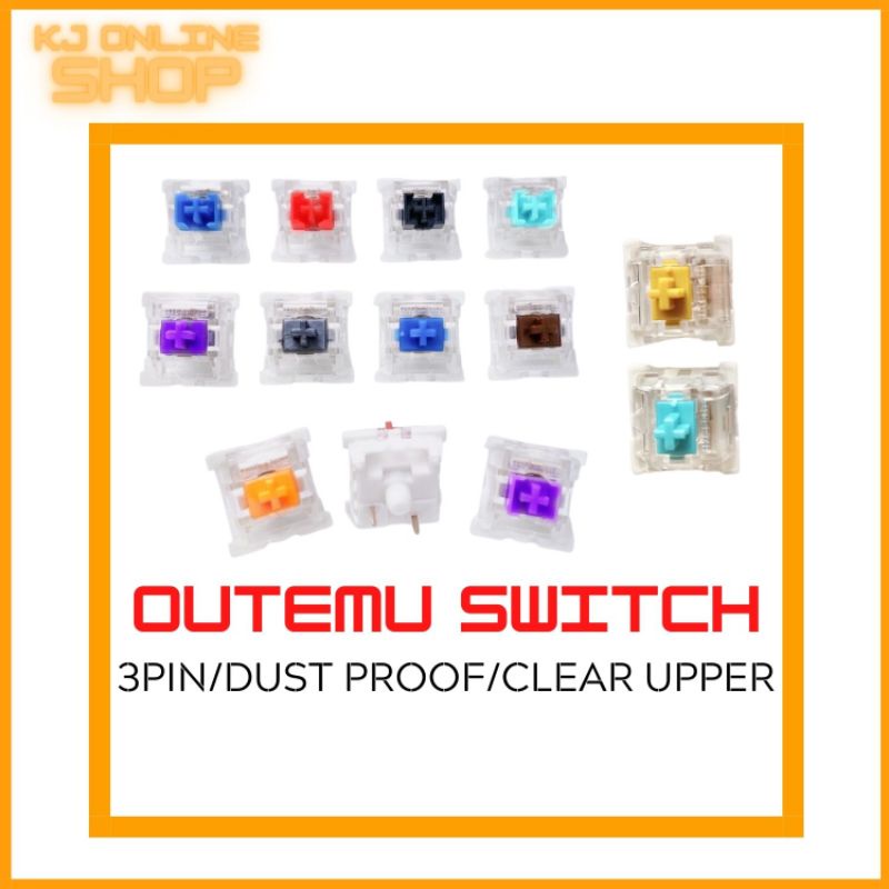 ⭐Local Stock⭐Outemu Switch for Mechanical Keyboard Axis CIY Socket SMD ...