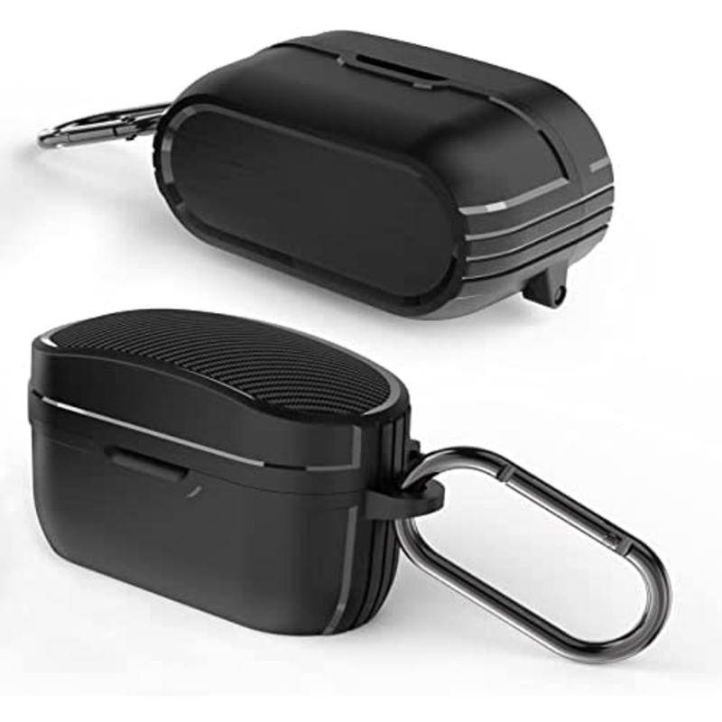 For Sony WF-1000XM4 Case,Full-Body Protective Rugged Carbon Fiber Case ...