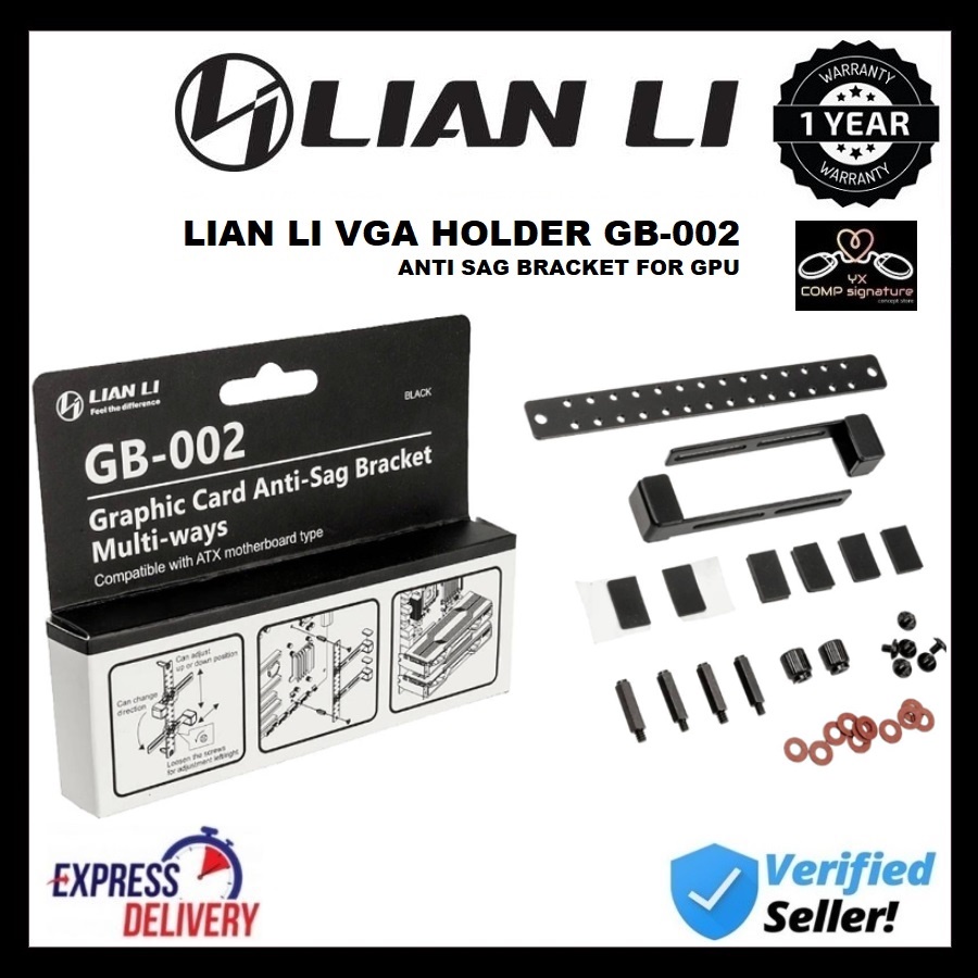 LIAN-LI VGA Holder GB-001/ GB-002 Anti Sag Bracket for GPU | Shopee ...
