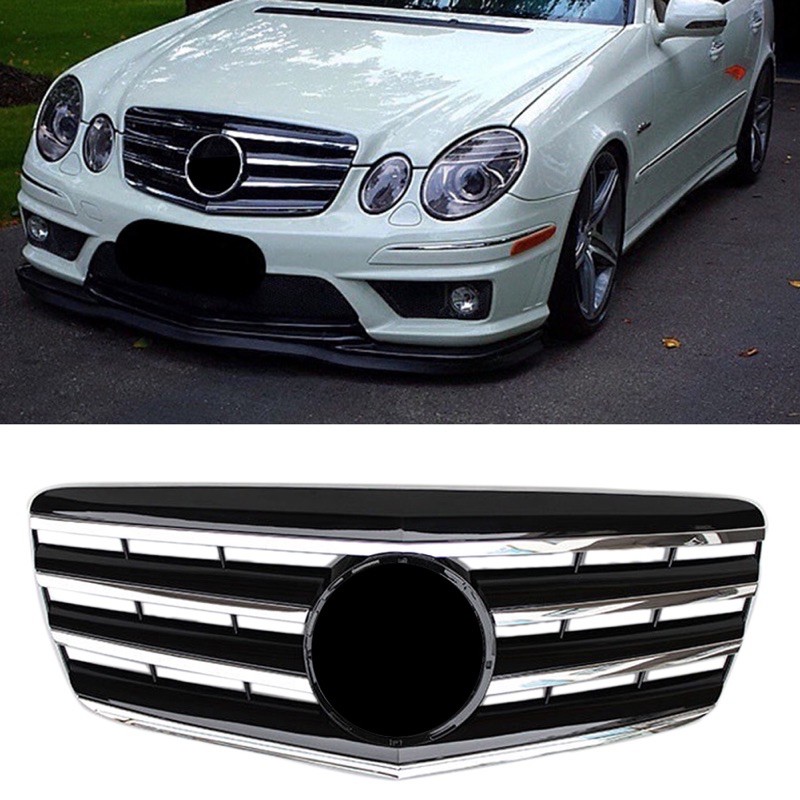 MERCEDES BENZ W211 2007” SPORT FRONT GRILLE | Shopee Malaysia