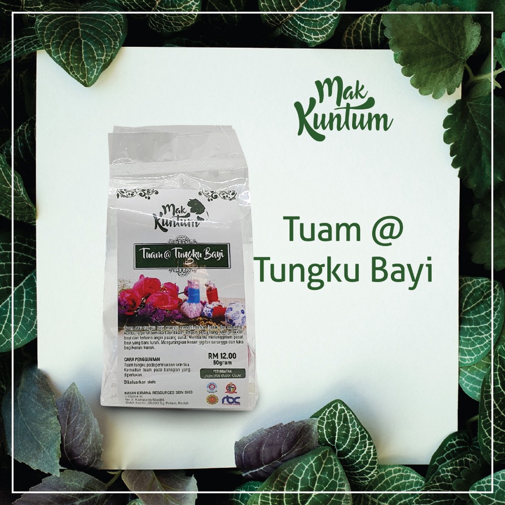 MAK KUNTUM: Tuam/Tungku Baby (60g) | Shopee Malaysia