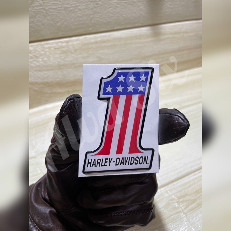 Harley Davidson Number One Sticker | Shopee Malaysia