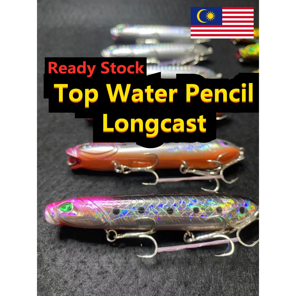 KYF LONGCAST LURE TOP WATER LURE TOP PENCIL GEWANG POWER FLOATING # ...
