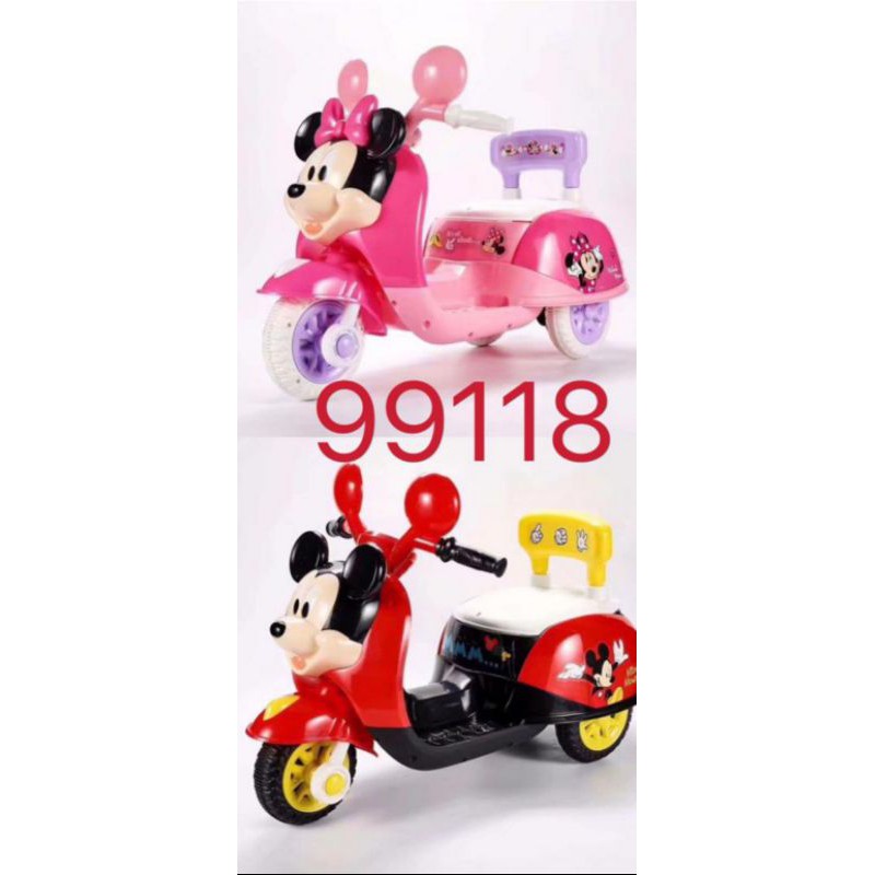 [ READY STOCK ] WALT DISNEY MICKEY & MINNIE MOUSE RECHARGEABLE KIDS ...