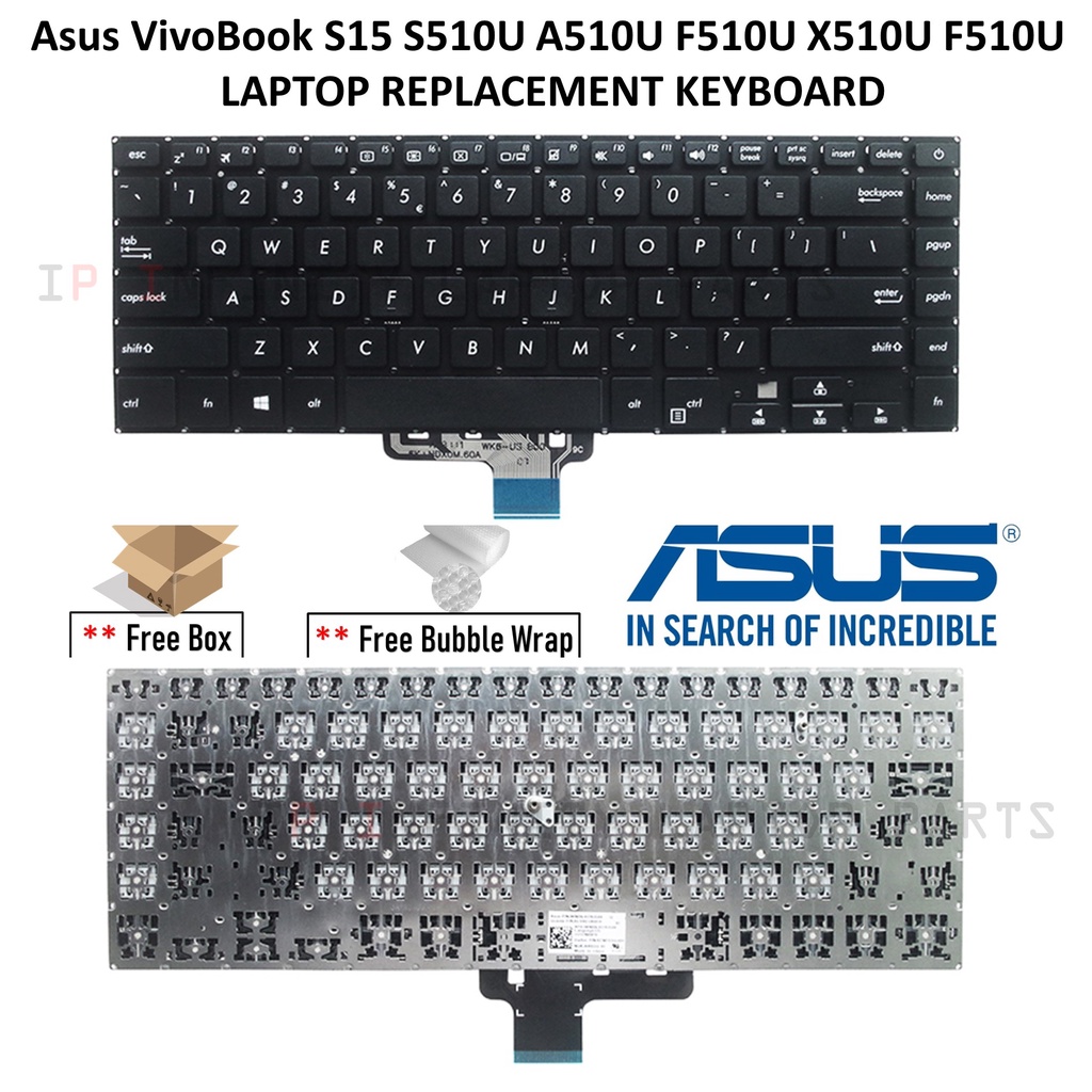 Asus VivoBook S15 S510U A510U F510U X510U S510UA S510UR S510UN X510 ...
