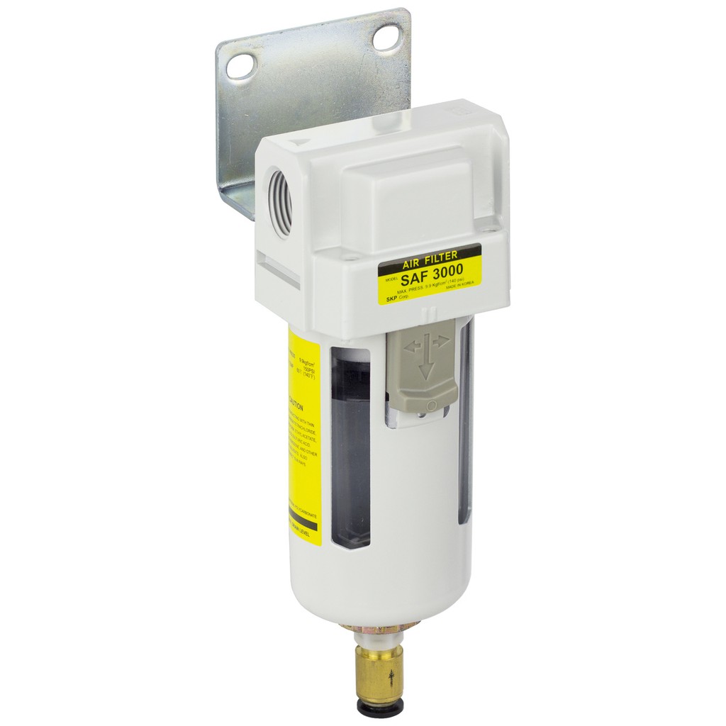 SAF3000M-03D SKP COMPRESSED AIR PARTICULATE FILTER 3/8" Rc(PT) - AUTO ...