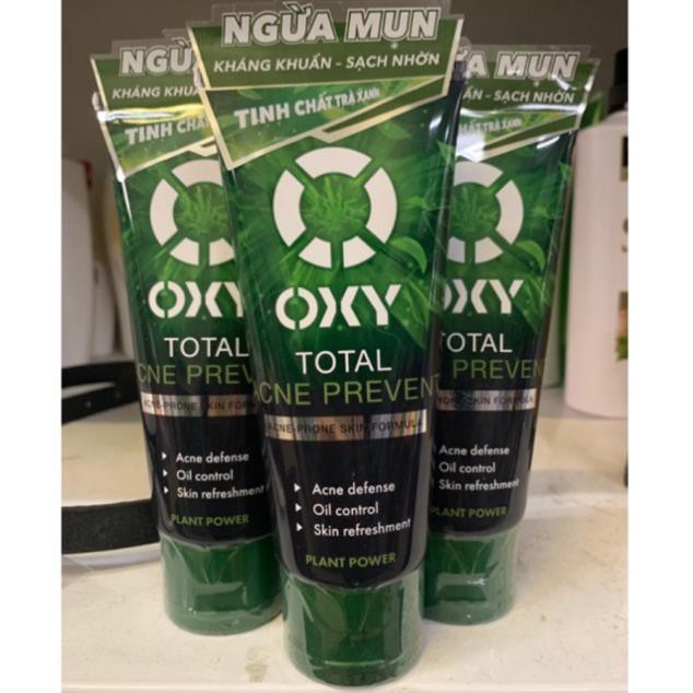 Oxy Total Acne Prevent - Oil control anti-Acne cleanser 100g (green ...