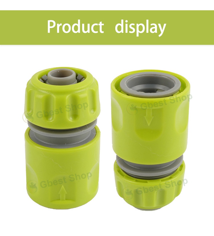 1/2"Water Connection Quick Connector Garden Micro Irrigation Watering ...