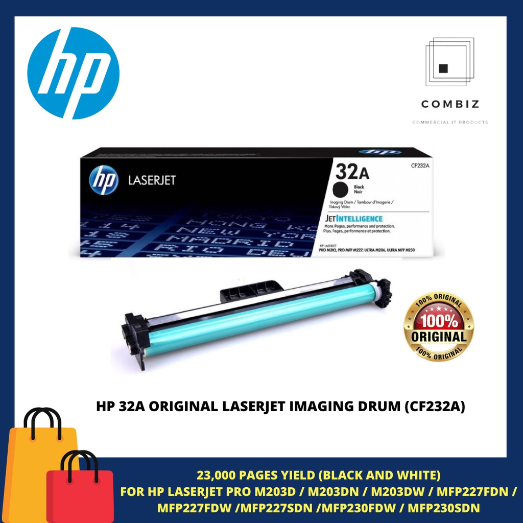 HP 32A Original LaserJet Imaging Drum (CF232A) | Shopee Malaysia