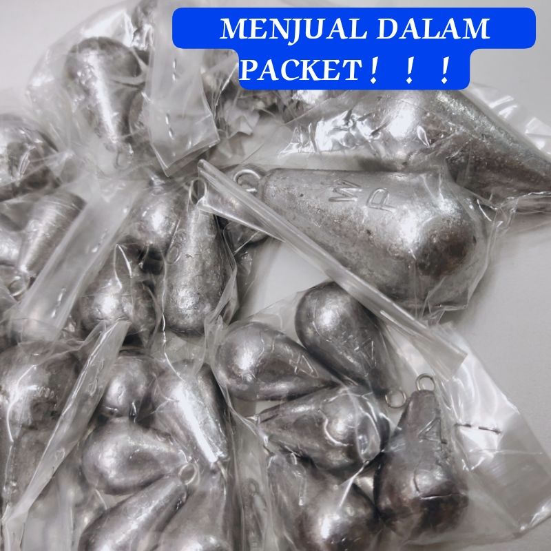 BATU LADUNG SB BATU LADUNG PANCING TIMAH SINKER | Shopee Malaysia