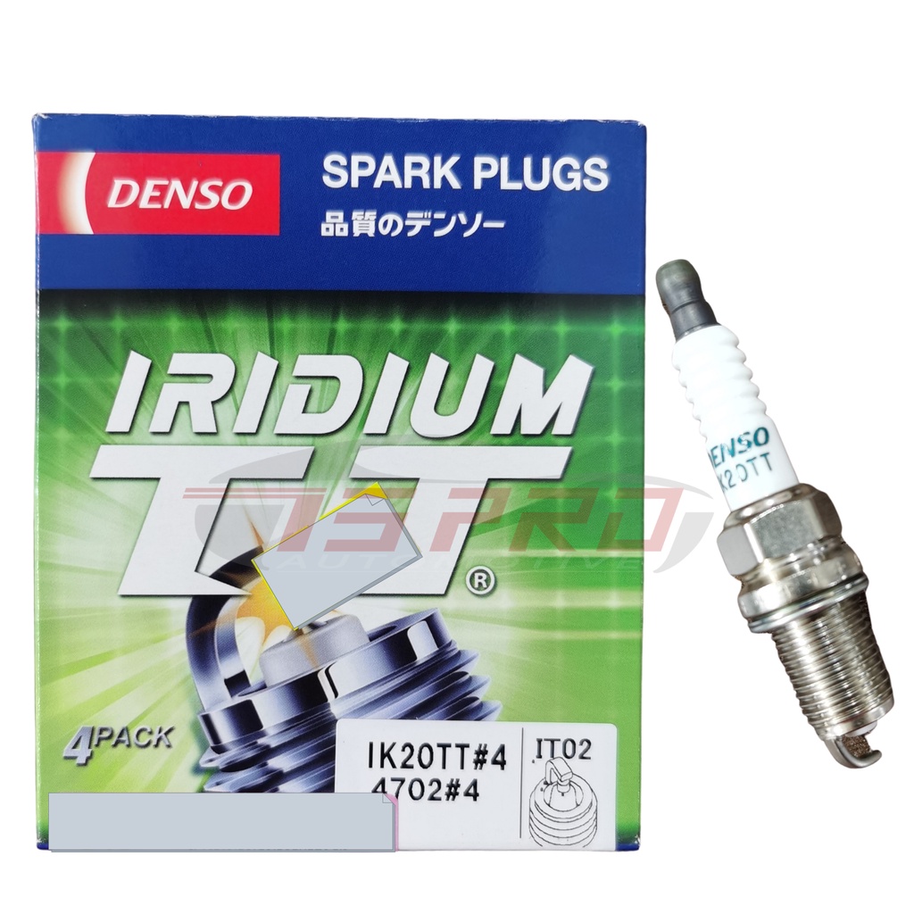 Denso Iridium TT IK20TT Spark Plug 4702 (Price for 1set=4pcs) - Toyota ...