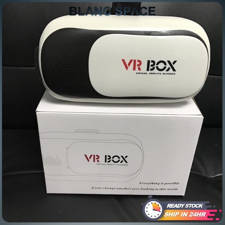 [BS] Virtual Reality VR BOX 2.0 3D Glasses For 3.5-6.0 Inch Smartphone ...