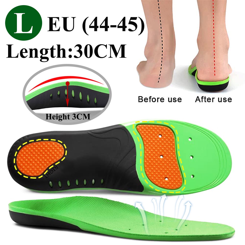 Best Orthopedic Shoes Sole Insoles For Shoes Arch Foot Pad X/O Type Leg ...