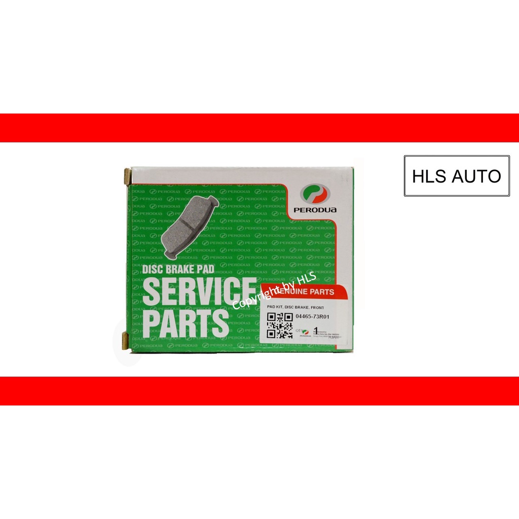 Perodua Myvi 2005-2010 Front Brake Pad (Pd 04465-73r01) | Shopee Malaysia