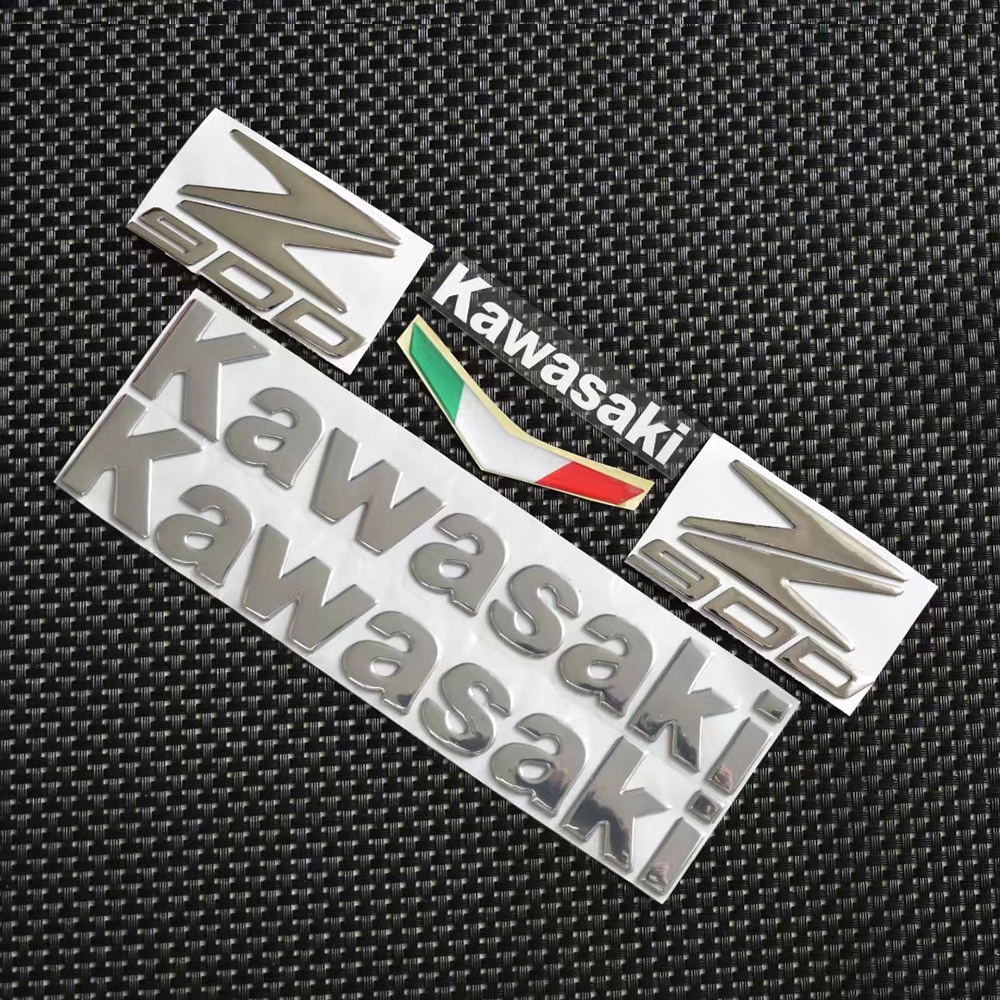 3D Motor Decals& Sticker Emblem Body Sticker Decals TANK Pad stickersCase For KAWASAKI Z900 ...