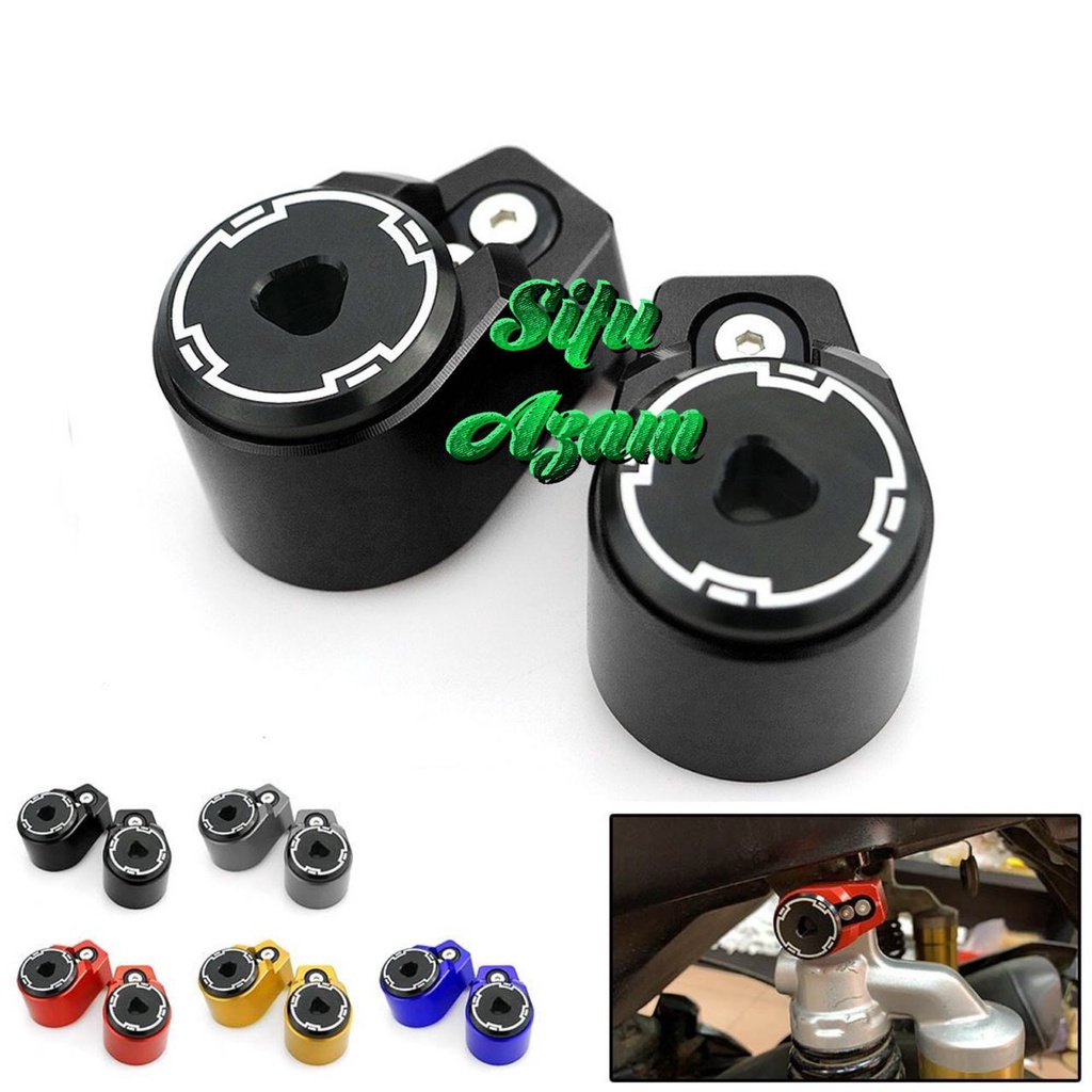 ABSORBER LOCK ANTI THIEF LOCK CNC ALLOY YAMAHA XMAX XMAX250 NMAX NVX ...