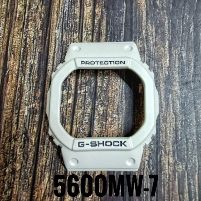 (IN STOCK) ORIGINAL CASIO G-SHOCK DW-5600 BEZEL . ALL BLACK. RESIN ...