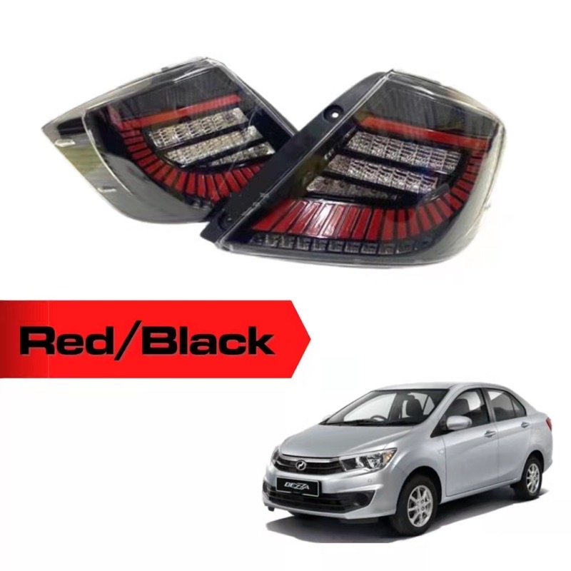 Perodua Bezza 2016 - Onwards Dragon Scale Dynamic Tail Lamp With Signal ...