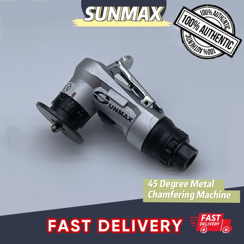 SUNMAX Mini Pneumatic Chamfering Machine Portable Handheld 45 Degree ...
