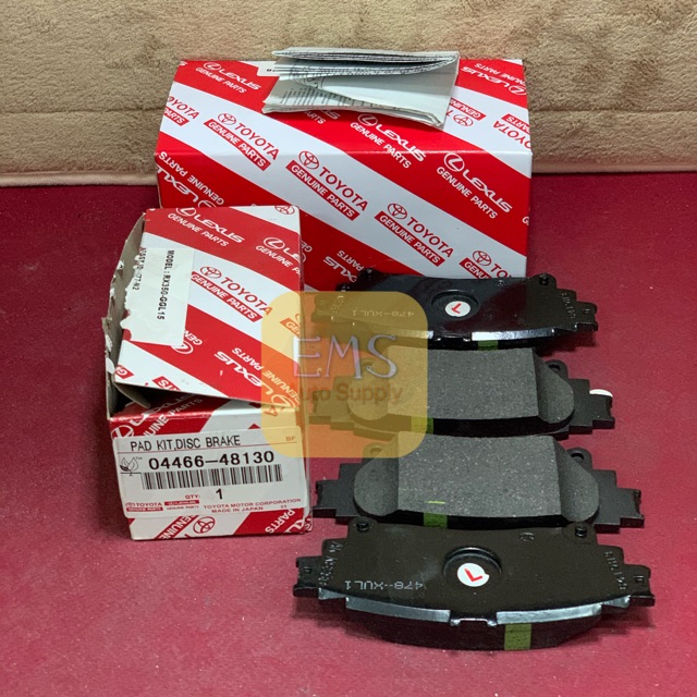 LEXUS RX270 RX350 2008-2015 REAR BRAKE PAD (04466-48160) | Shopee Malaysia