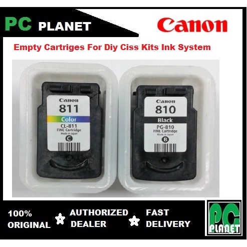 Canon 810 /PG810/PG-810/811/CL811/CL-811 Empty Cartriges For Diy Ciss ...