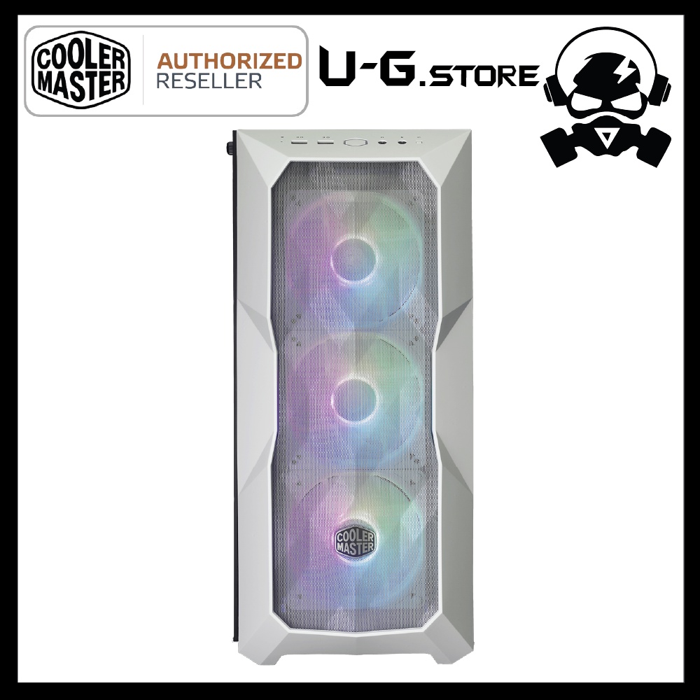 Cooler Master MasterBox TD500 MESH WHITE (ATX Casing ,ARGB Controller ...