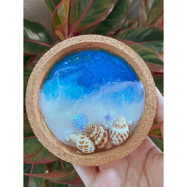 Ocean Resin Art Coster Ready Stok! | Shopee Malaysia