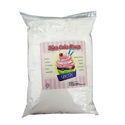 Tepung Vanilla Sponge Mix/ Sponge Cake Mix Flour (Premium) 1KG | Shopee ...