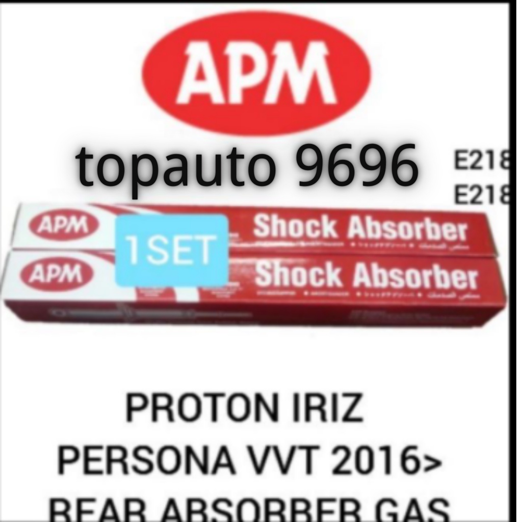 Proton Iriz, Persona VVT, Saga VVT APM Original Rear GAS Absorber ...