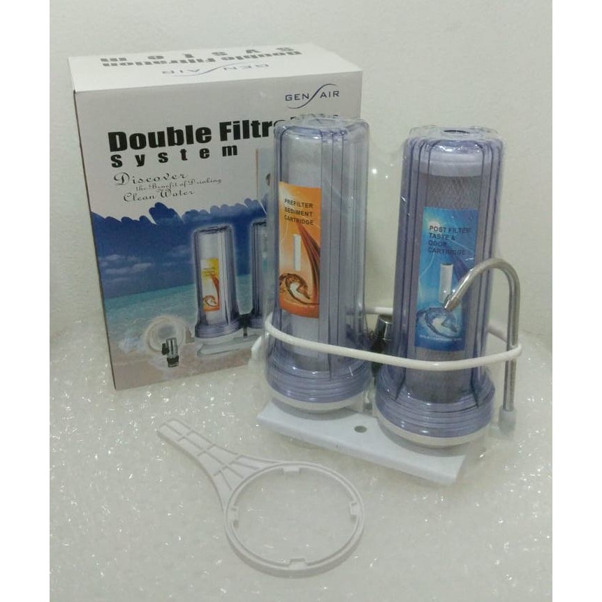 Double Stage Water Filter (2 Brand Option) | Shopee Malaysia