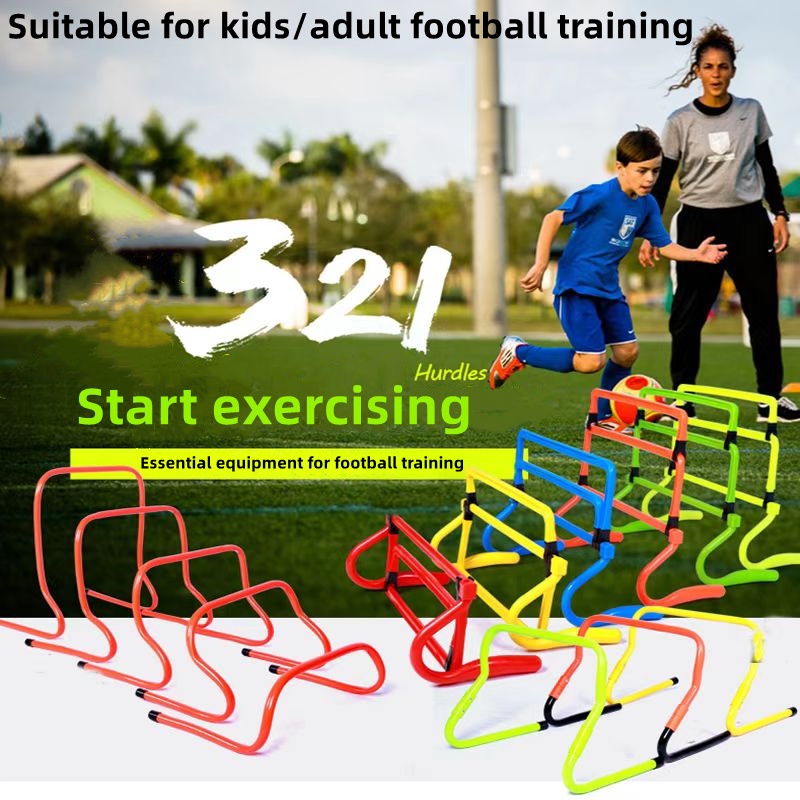 (Ready Stock) One Children/adult hurdles 15/23/30/40/50cm training ...