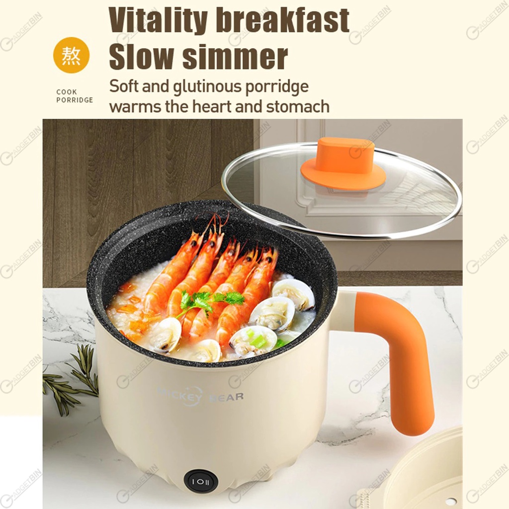 Latest 2 in 1 handle design 1.8L Electric Cooker Multifunction Non ...