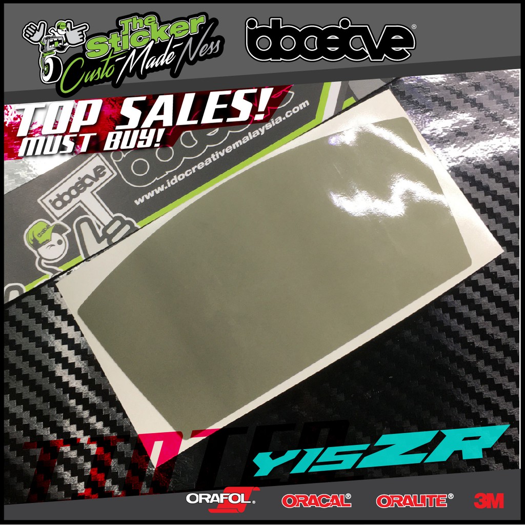 YAMAHA Y15 ZR V2 /TINTED STICKER METER / SMOKE / BLACK / YELLOW ...