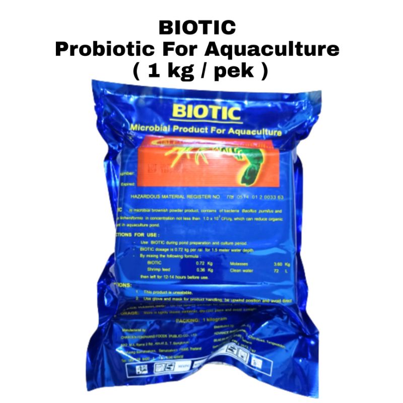 BIOTIC - Probiotic For Aquaculture ( 1 kg / pek ) | Shopee Malaysia