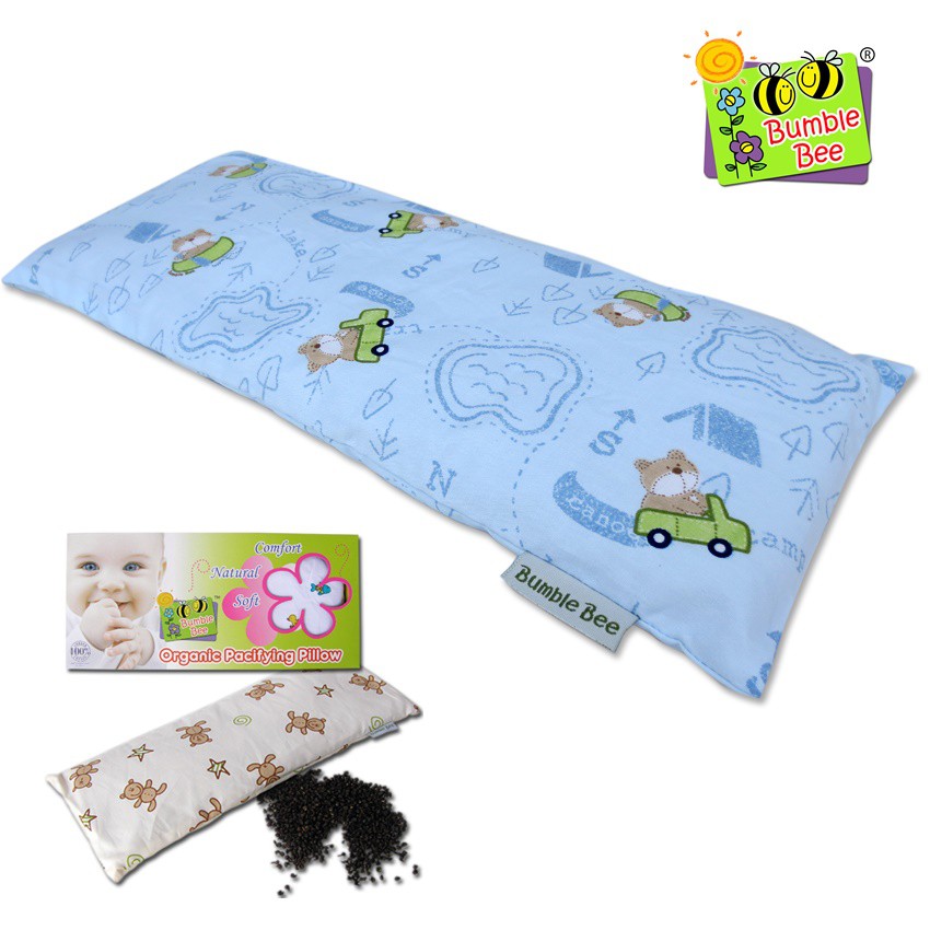 Bumble Bee Organic Pacifying Pillow (Knit Fabric) | Shopee Malaysia