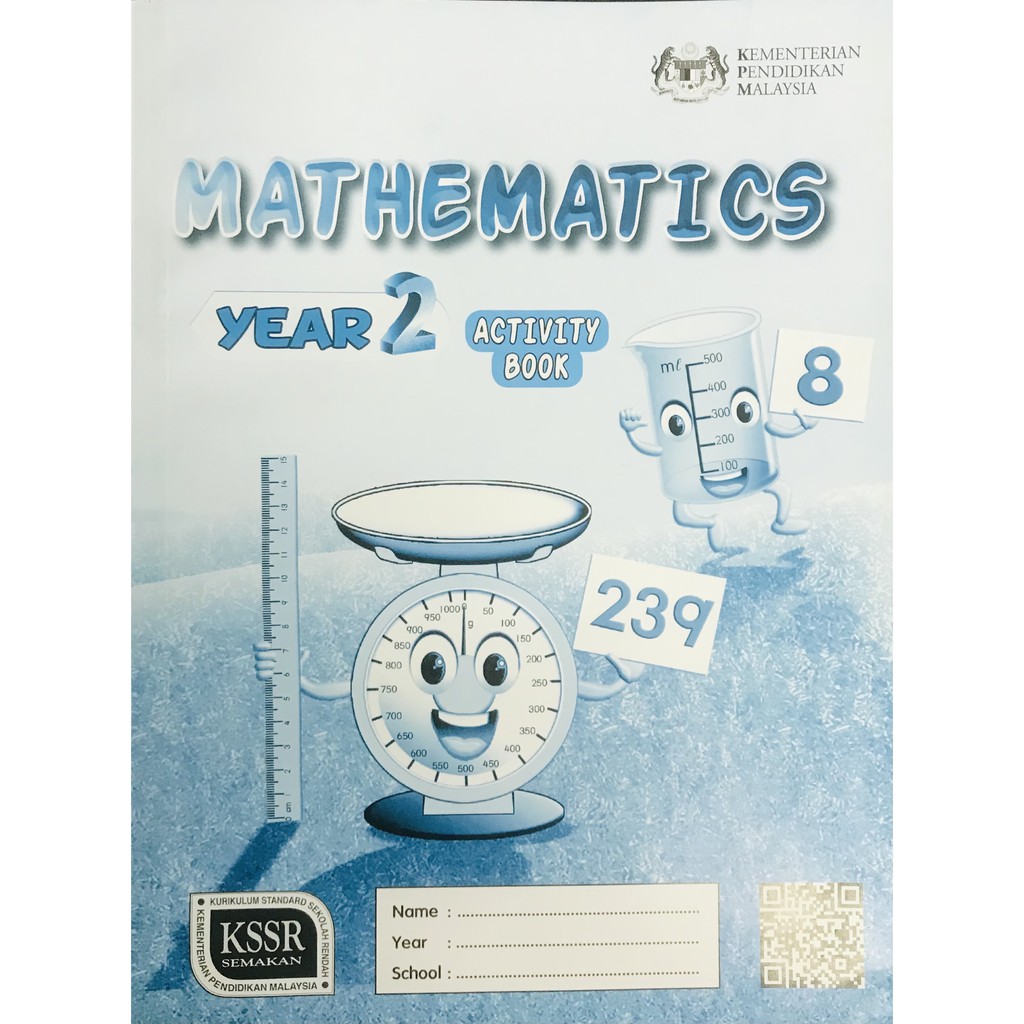 Mathematics Year 2 activity book sekolah SK | Shopee Malaysia