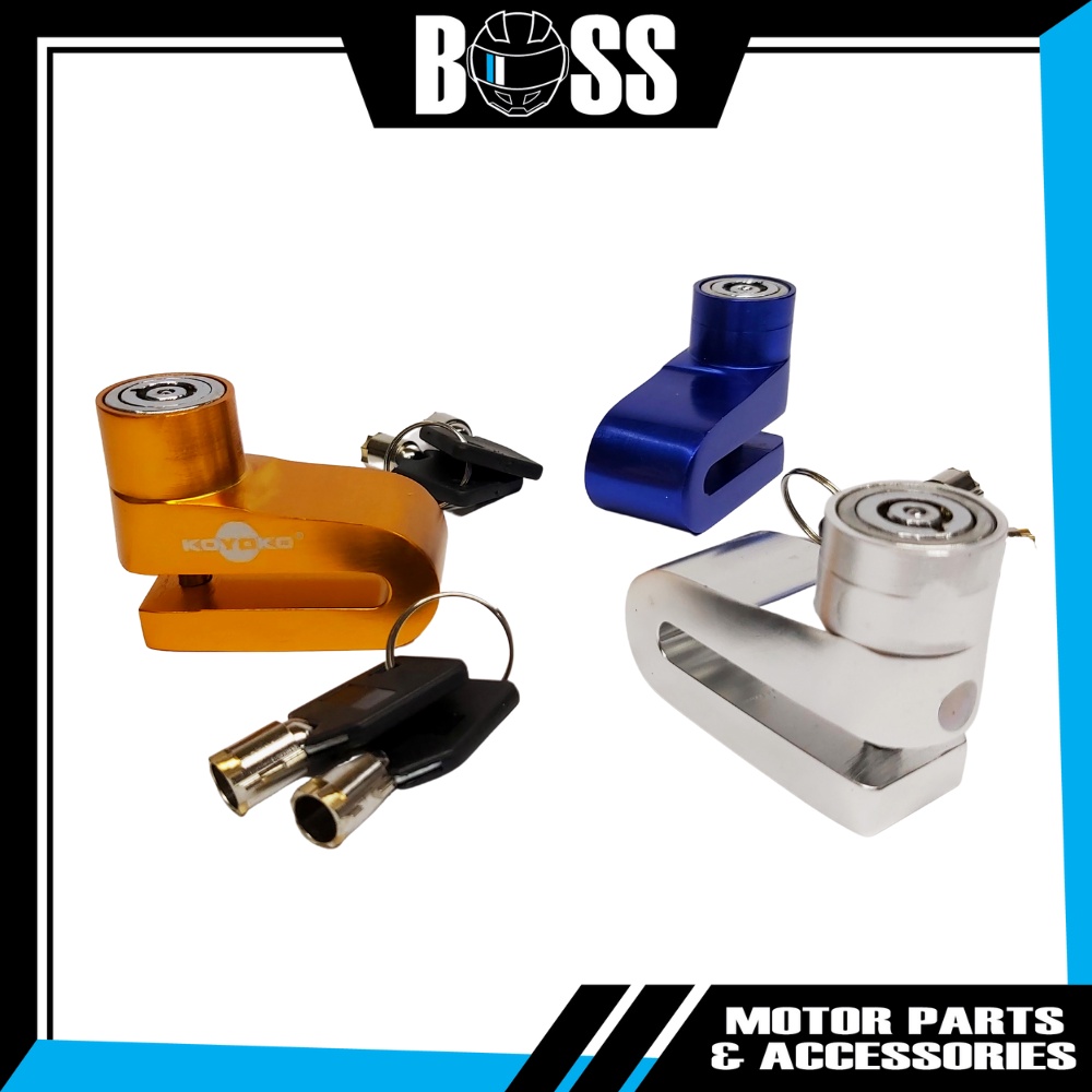 [KOYOKO] (100% ORIGINAL) Motorcycle Disc Lock Kunci Disc Motor | Shopee ...