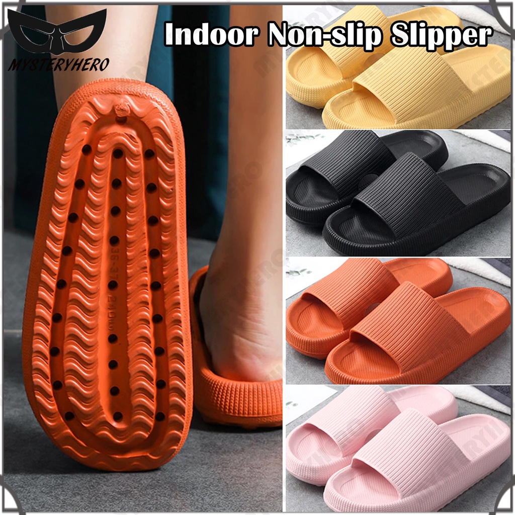 MysteryHeroComfy Slip On Slippers Indoor Outdoor Non Slip Soft Unisex ...