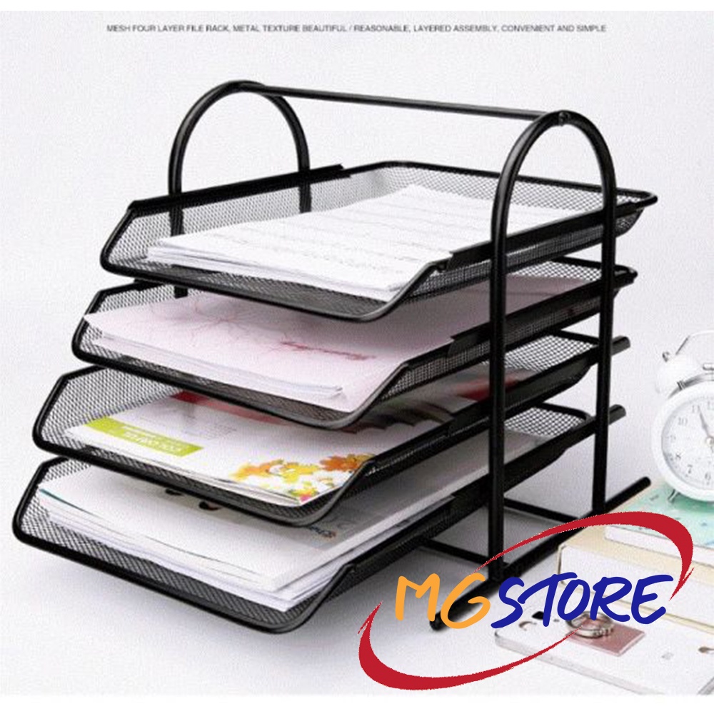4 Tier Document Tray | Shopee Malaysia