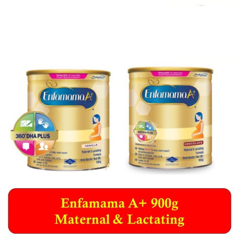 Enfamama A+ 900gm tin(vanila , chocolate) | Shopee Malaysia