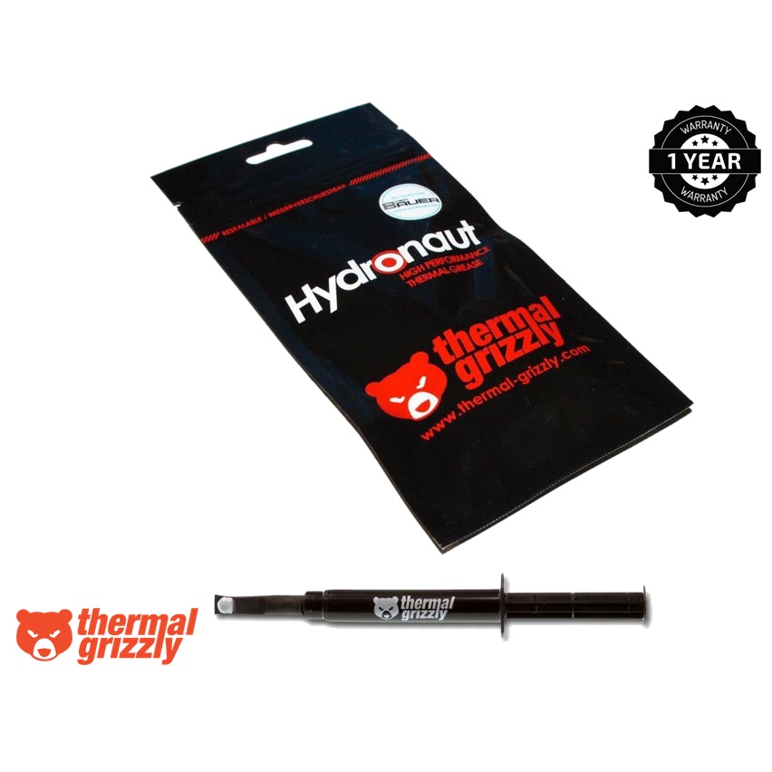 Thermal Grizzly Hydronaut 3.9g Thermal Grease Paste Compound (3.9gram ...