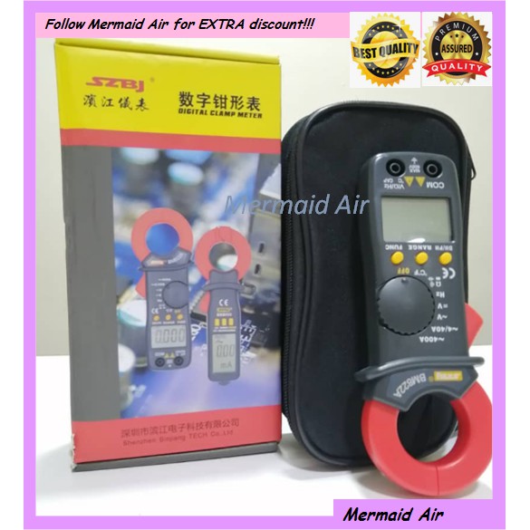 Digital Multimeter Clamp // clamp meter / Temperature / Frequency ...