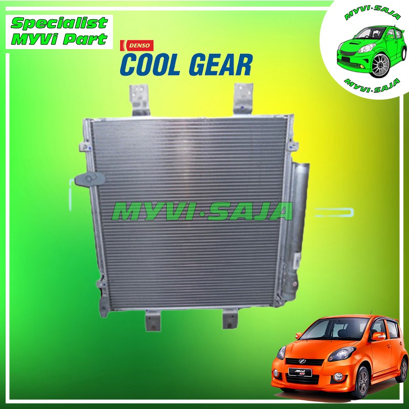 📣ORIGINAL 📣Perodua Myvi 2005-2011 DENSO COOL GEAR Aircond Condenser ...