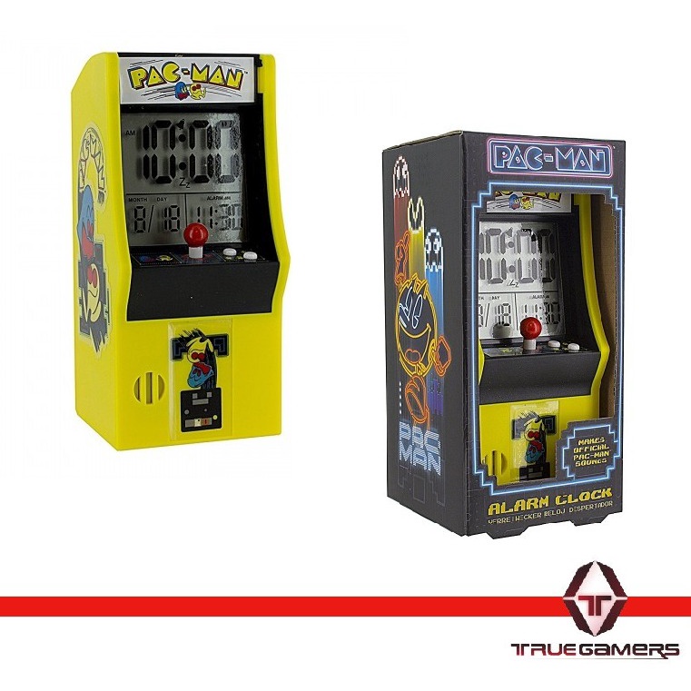 Official NAMCO Licensed PAC MAN Arcade Alarm Clock | Shopee Malaysia