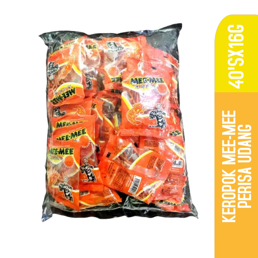 MEE-MEE PRAWN CRACKERS 虾味虾饼 KEROPOK PERISA UDANG 40'S 9555116521013 ...