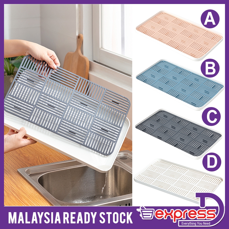 Kitchen Double Drain Tray Talam Dapur Cantik drain plate dulang ...